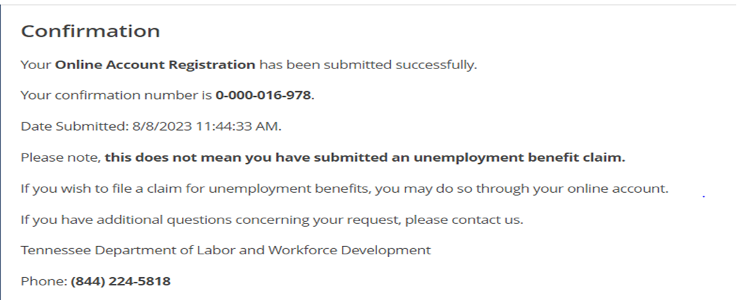 Register for Unemployment Claimant e-Services Account – Premium Sandbox